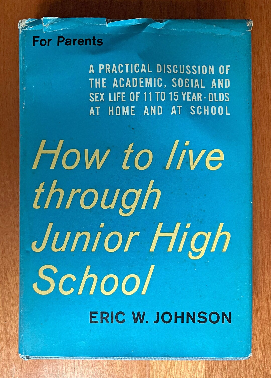 Vintage Book How to Live Through Junior High School 1959 - Etsy