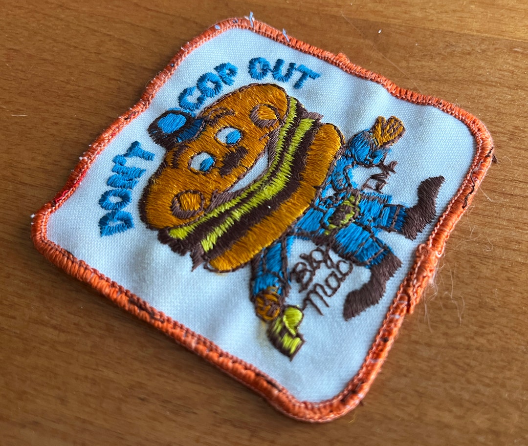 Vintage Mcdonald's Mcdonaldland Character Patch Big Mac Police Sheriff ...