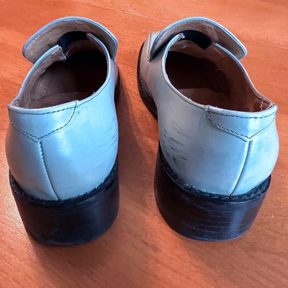 Rare vintage John Fluevog Buicks blue diamond Electra… - Gem