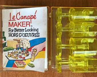 Vintage Canapé Cutter - Etsy