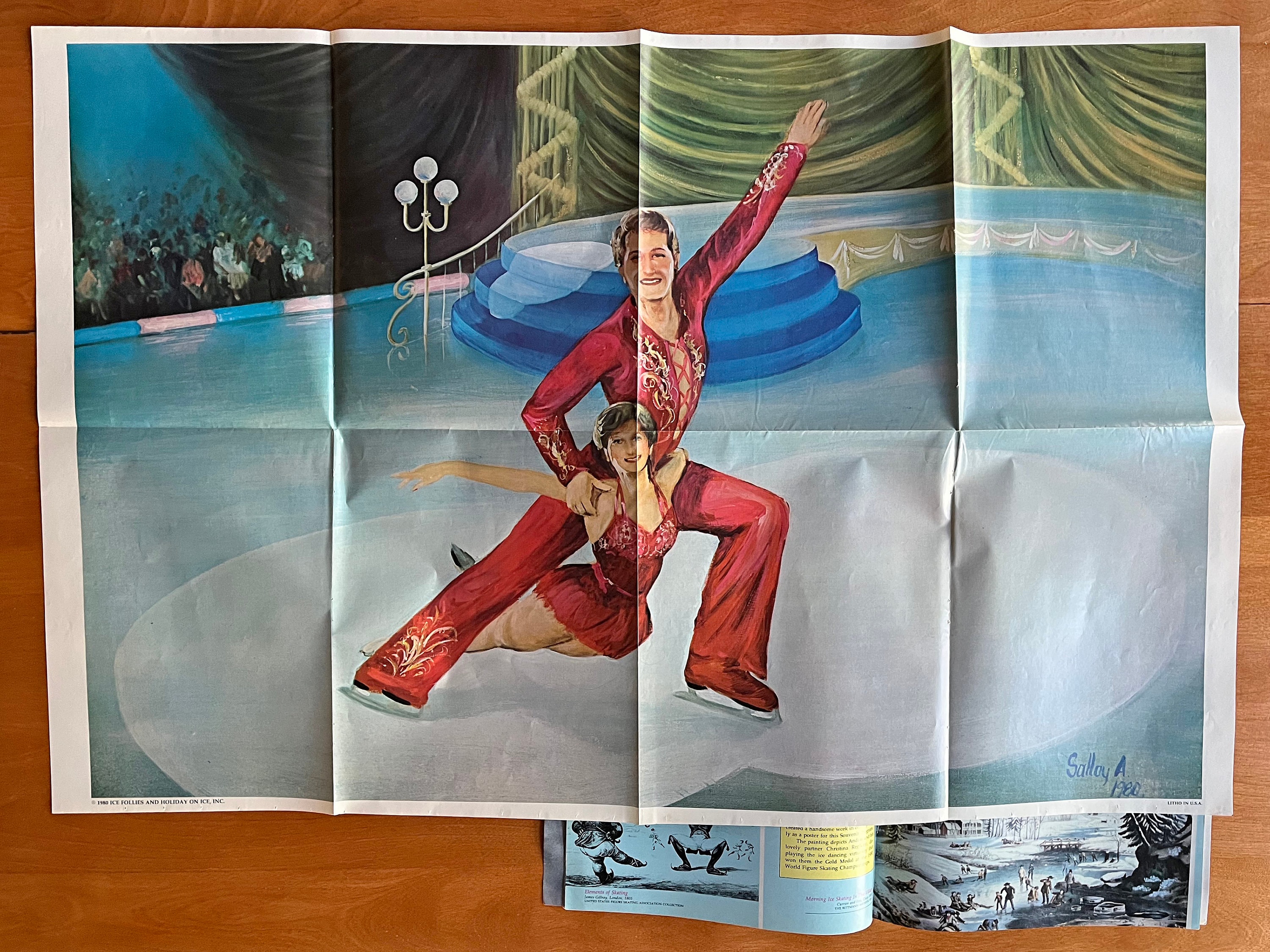 Vintage Ice Follies Holidays on Ice Program 1980 - Etsy