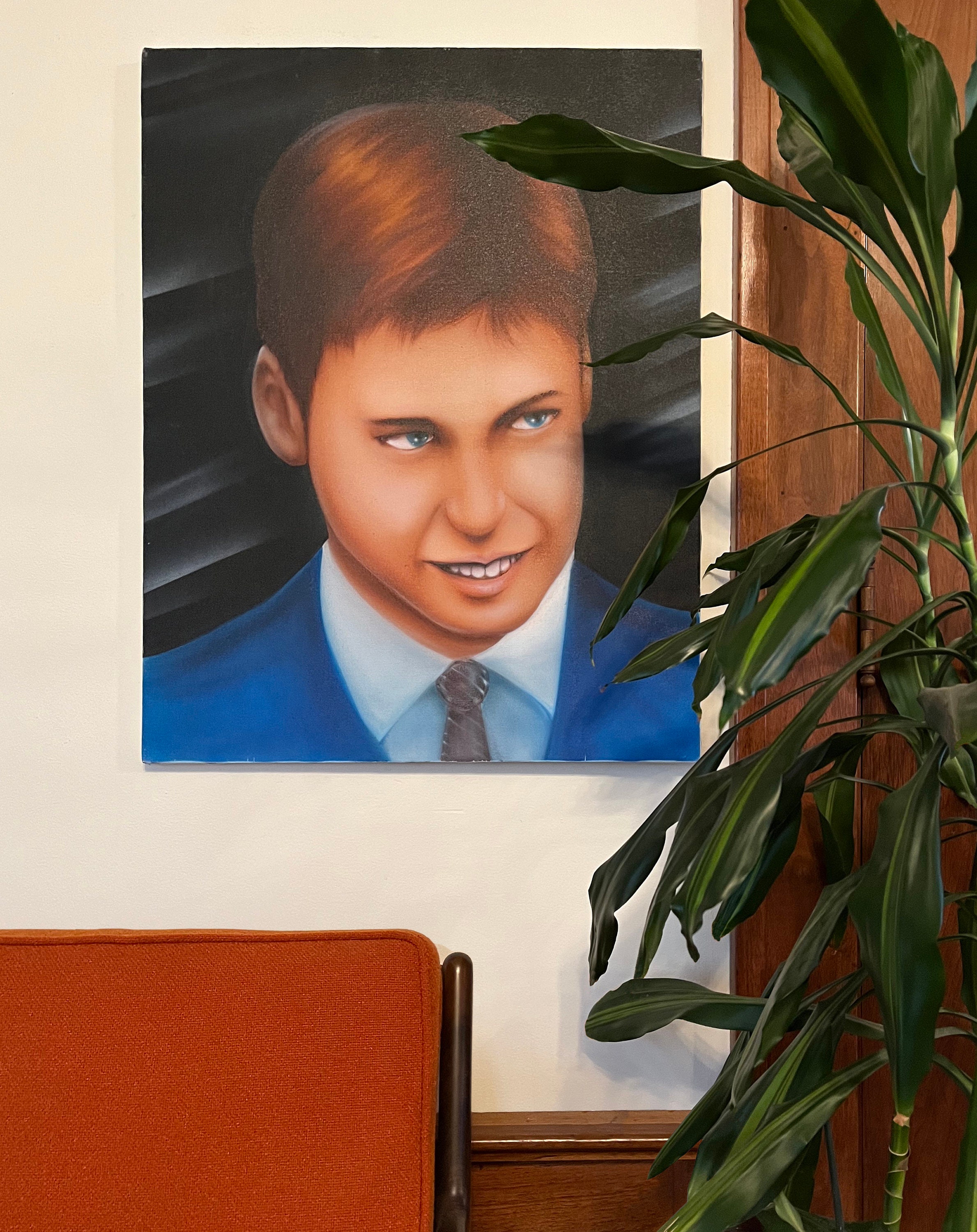 Airbrush Painting of William, Prince of Wales as a Teenager - Etsy