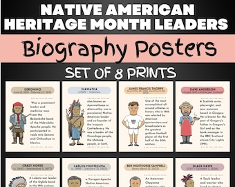 Native American Heritage Month Posters - Etsy
