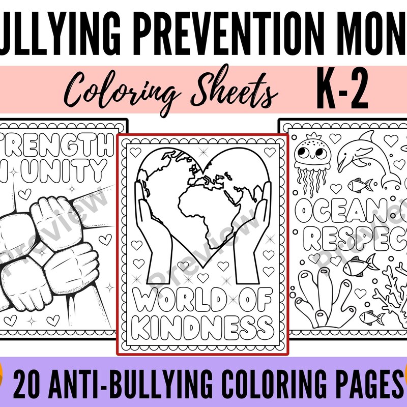 Colour for Anti Bullying - Etsy UK