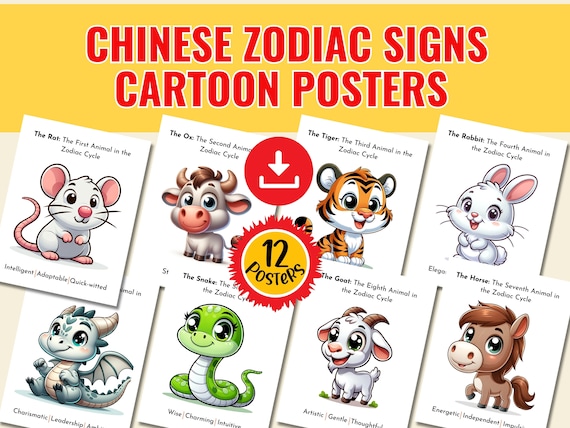 Chinese zodiac animals 2024 60 photos - Astrologytoyou.com