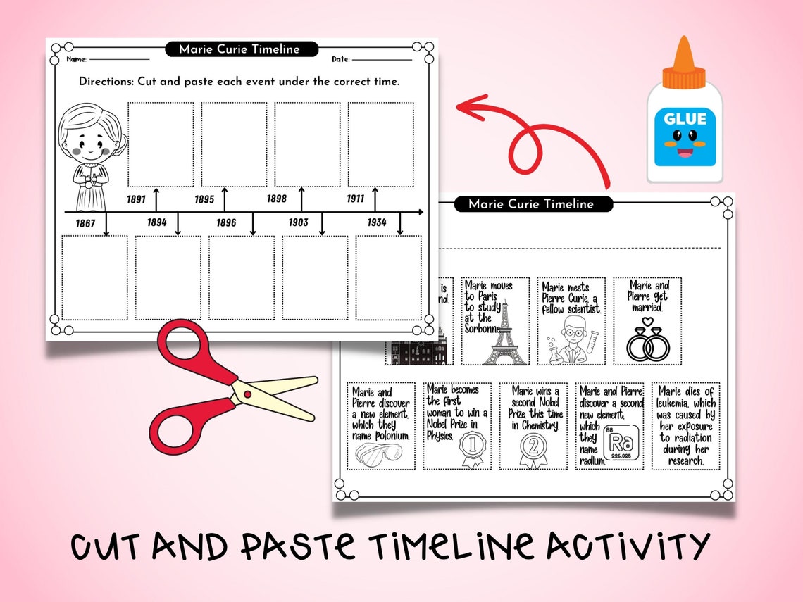 Marie Curie Reading Comprehension Passage Women History Month ...