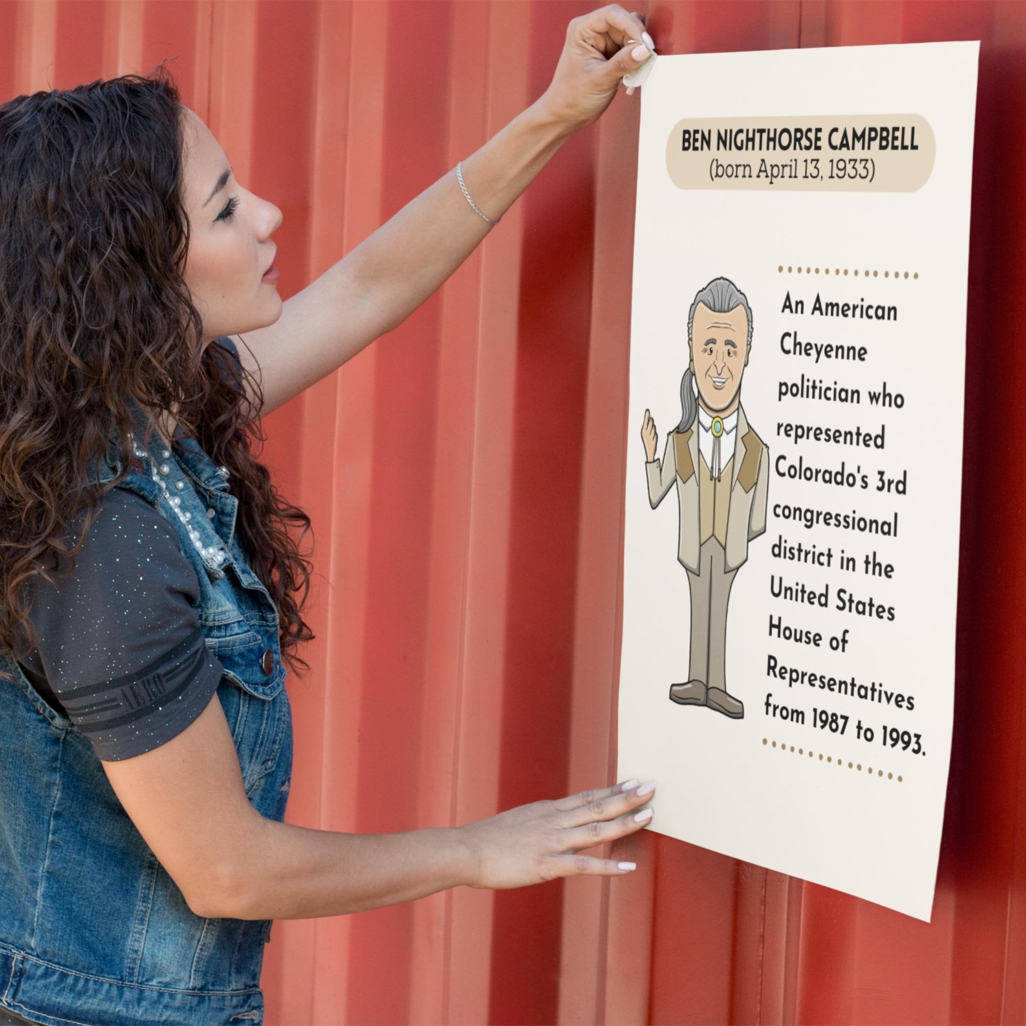 Native American Heritage Month Biography Posters Male - Etsy