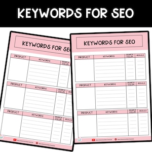 TPT Seller Planner for SEO, Product Brainstorming, Competitive Analysis ...