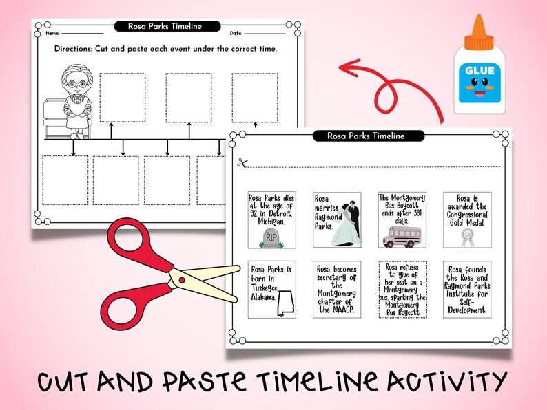 Rosa Parks Reading Comprehension Passage Women History Month Worksheets ...
