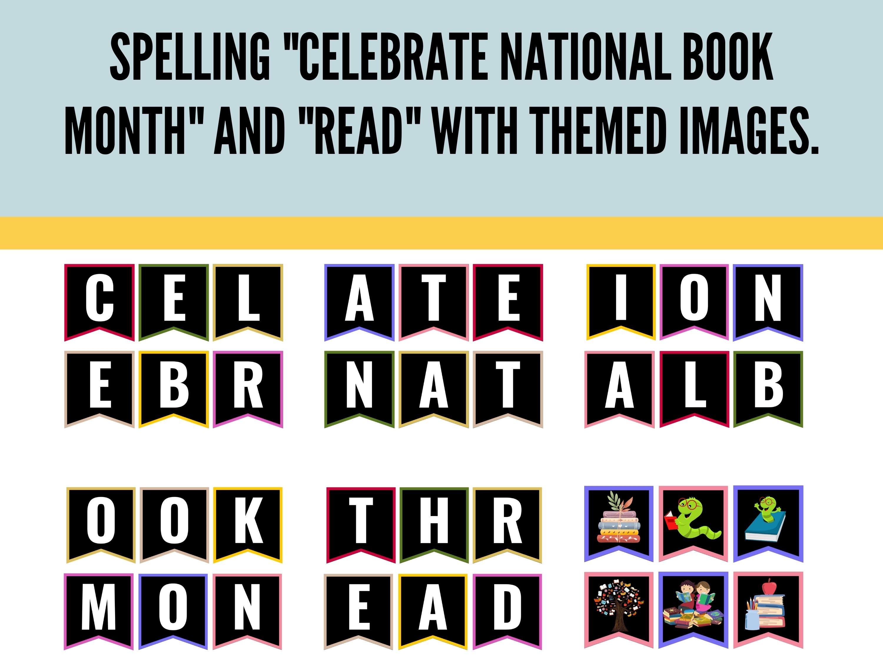 National Book Month Bulletin Board Set - Literary Genres Posters ...