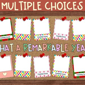 Photo Frame Memories - End of the Year Bulletin Board Display Kit ...