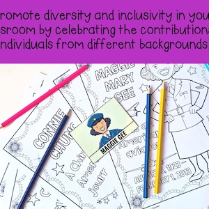 AAPI Heritage Month Coloring Pages | Asian American Figures (digital ...