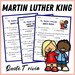 Martin Luther King Jr Timeline Poster | Martin Luther King Life ...