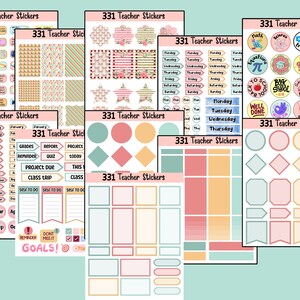 343 + Teacher Digital Stickers for Goodnotes | Pre-cropped PNG for ...