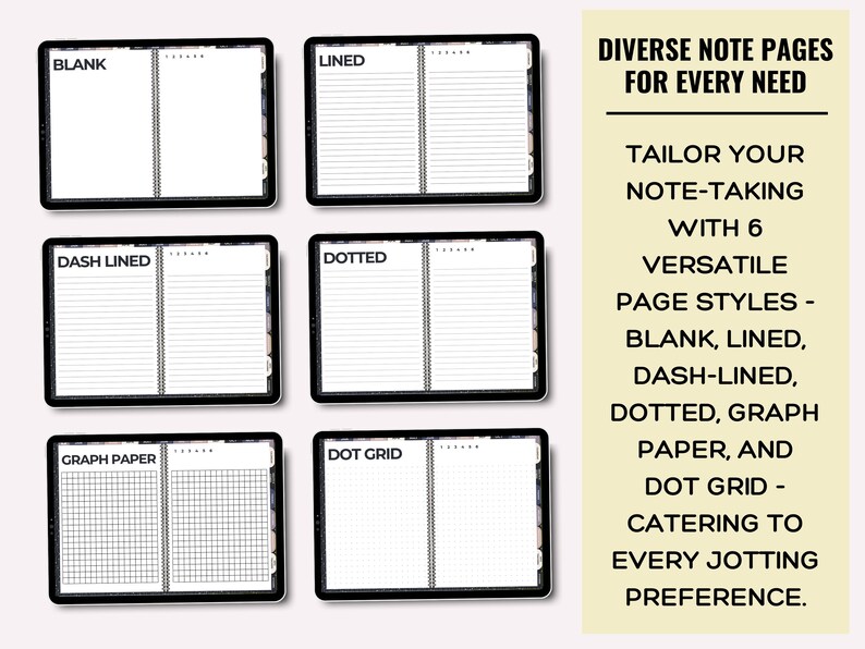 2024 Productivity Digital Planner for Innovators Hyperlinked Monthly ...