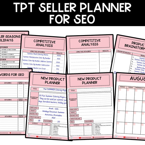 Product Checklist - Etsy