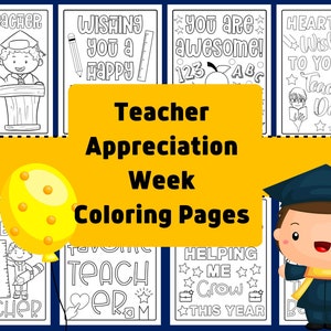 Teacher Appreciation Week Coloring Pages | Teacher Appreciation ...