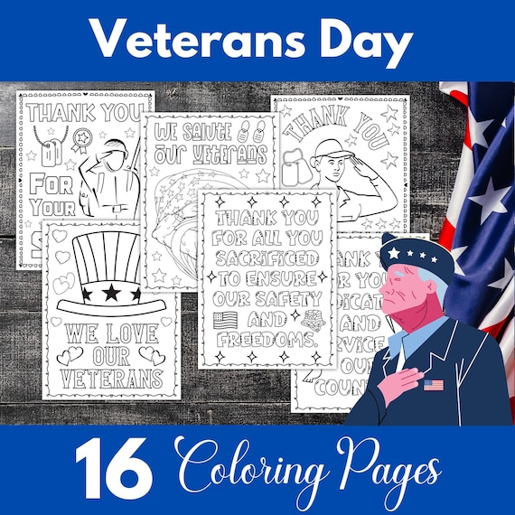 Coloring Pages For Veterans Day For Kids