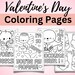 Valentine's Day Coloring Pages | Cute and Love Animal Coloring Sheets ...