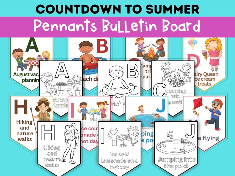 End of Year Activities Bundle Summer I SPY ABC Countdown to Summer ...