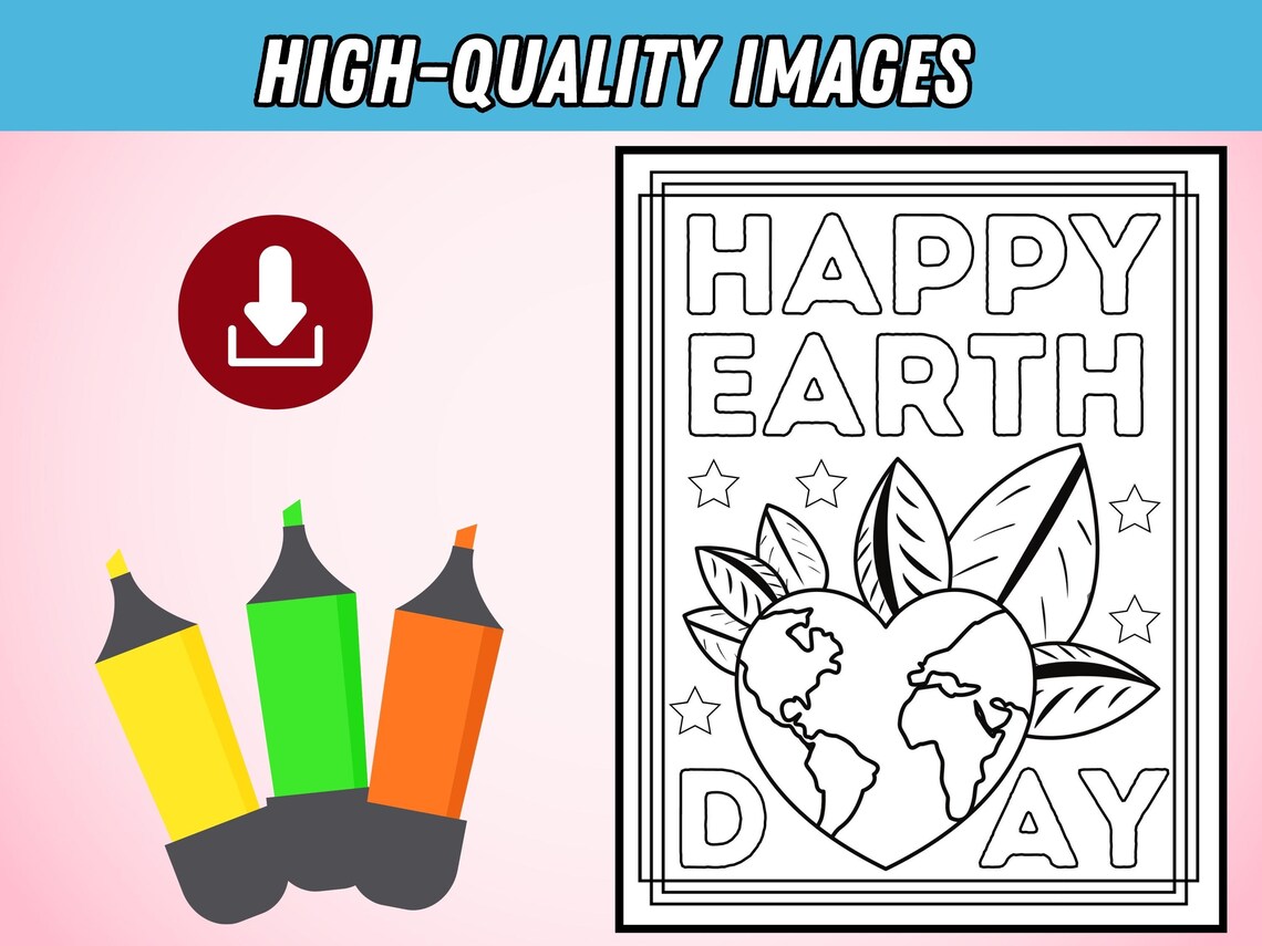 Printable Earth Day Coloring Pages Earth Day Coloring Sheets Earth Day ...