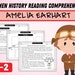 Amelia Earhart Reading Comprehension Passage Women History Month ...