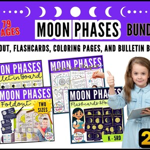 Moon Phases Coloring Pages Mid-autumn Festival Coloring Sheets Moon ...