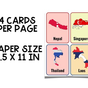 Printable Asian American & Pacific Islander Heritage Month Countries ...