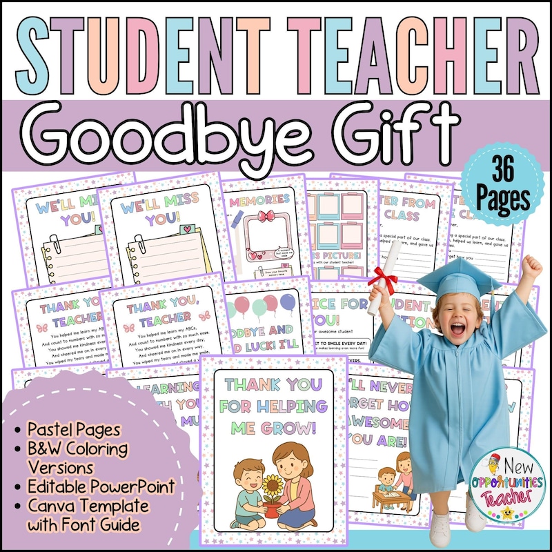 Goodbye Cards for Students - Etsy
