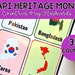 Printable Asian American & Pacific Islander Heritage Month Countries ...