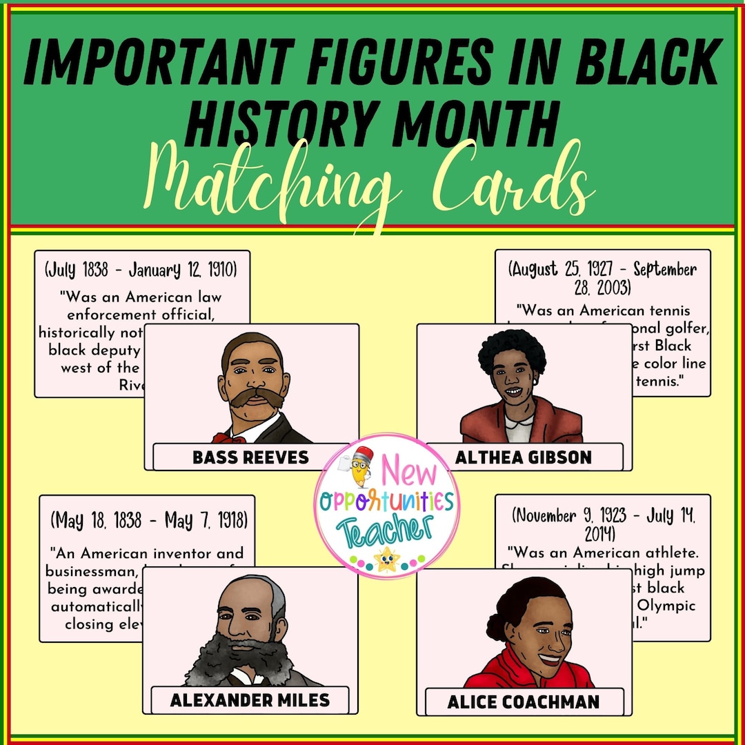 Juneteenth Freedom Day | Important Figures in Black History Month ...