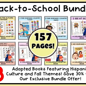 Autumn Fall Interactive Adapted Book, Autism, Special Education, Early ...