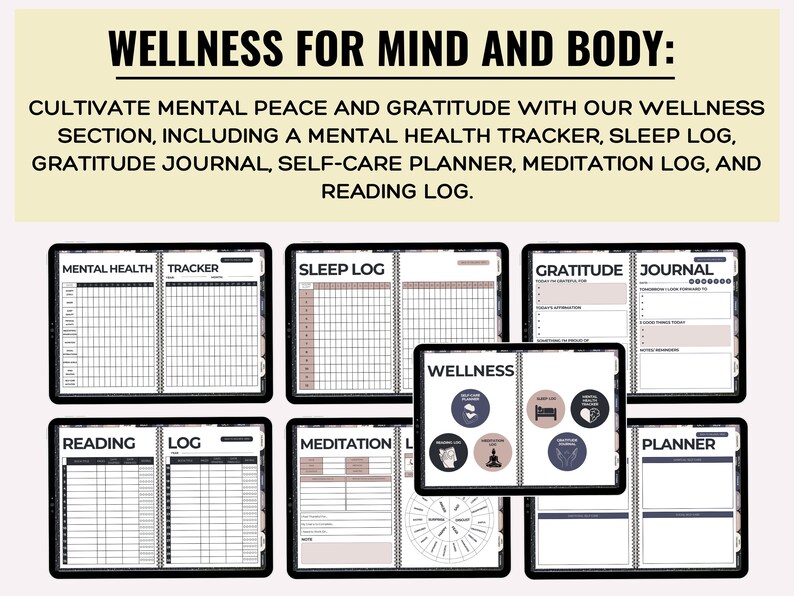 2024 Productivity Digital Planner for Innovators Hyperlinked Monthly ...