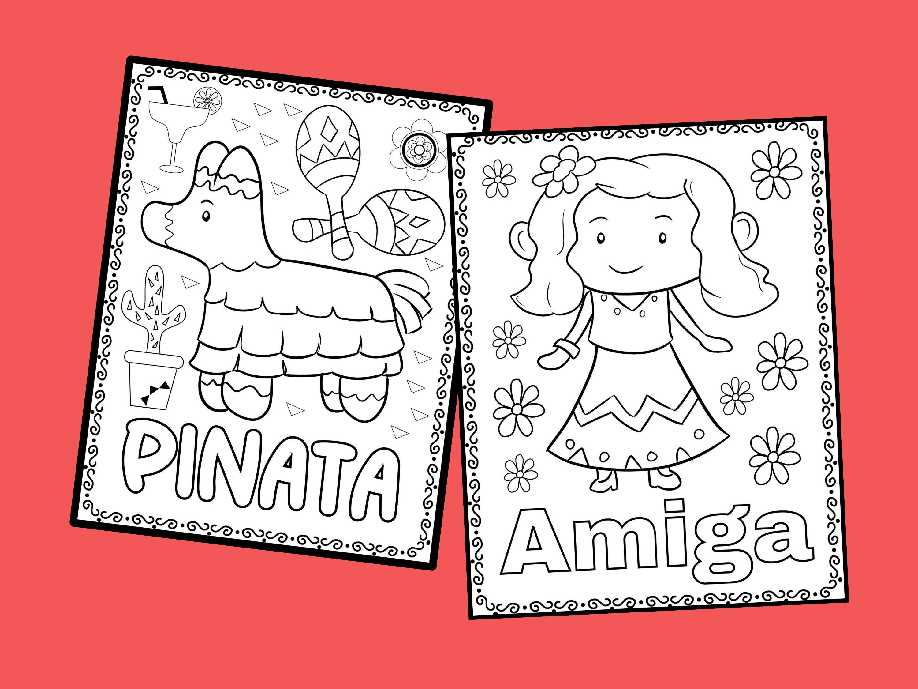 Printable Cinco De Mayo Coloring Sheets | 20 Pretty Cinco De Mayo ...