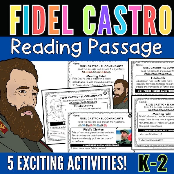 Fidel Castro - Etsy