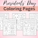 Printable Presidents' Day Coloring Pages | Presidents' Day Coloring ...