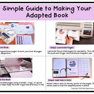 Back to School Interactive Adapted Book, First Day of School Adaptive ...
