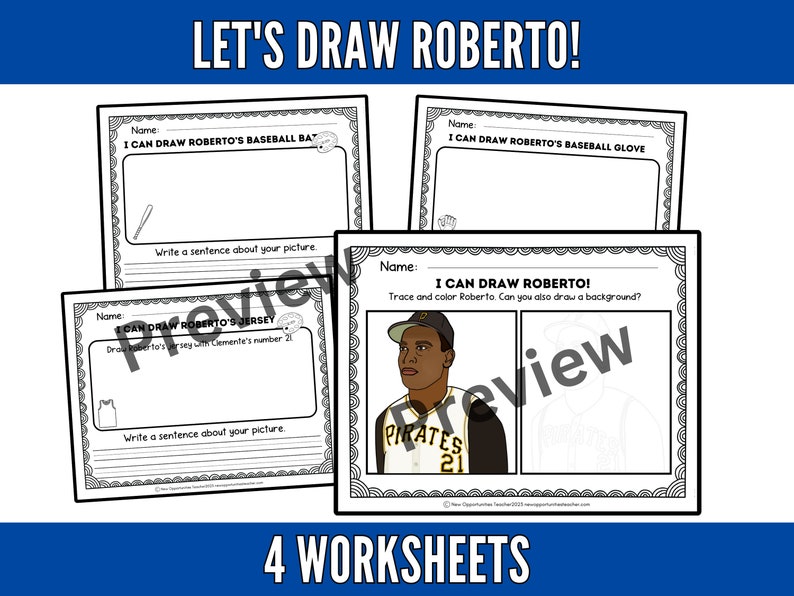 Roberto Clemente Reading Comprehension Passage | Timeline | Vocabulary ...