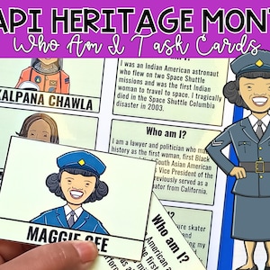 Printable Asian American & Pacific Islander Heritage Month Who Am I ...