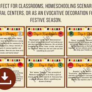 Kwanzaa Principles Interactive Bulletin Board Kit - Kwanzaa Interactive ...