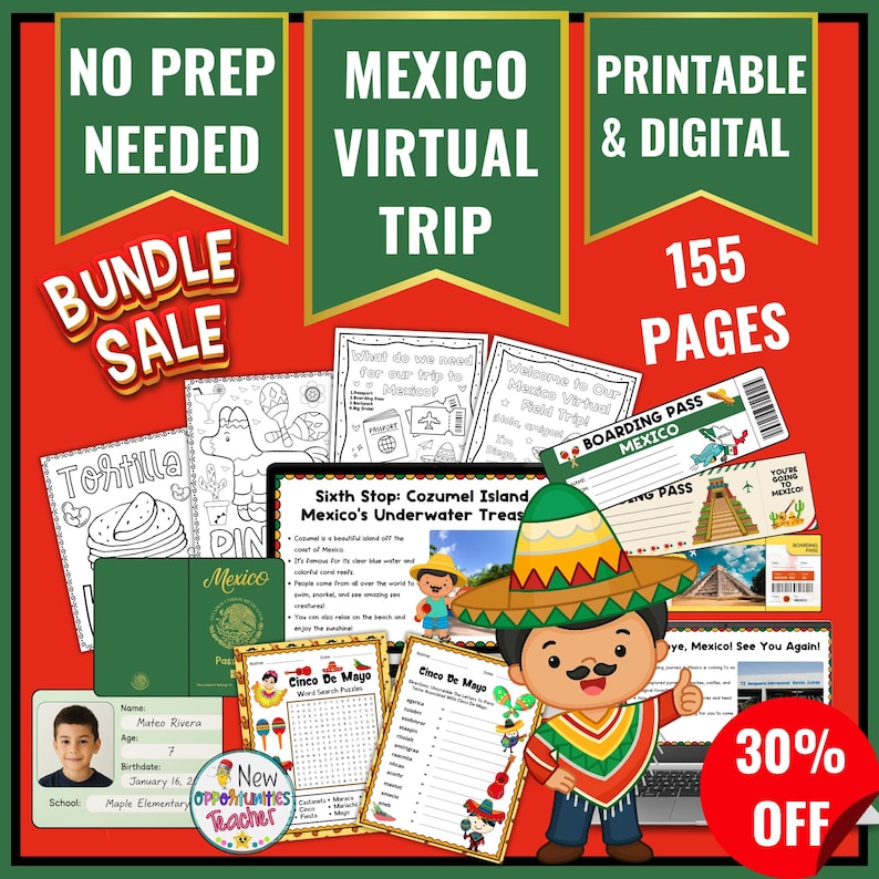 Cinco De Mayo Word Search Puzzles | Mexico Spanish Word Game for May 5 ...