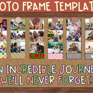 Photo Frame Memories - End of the Year Bulletin Board Display Kit ...