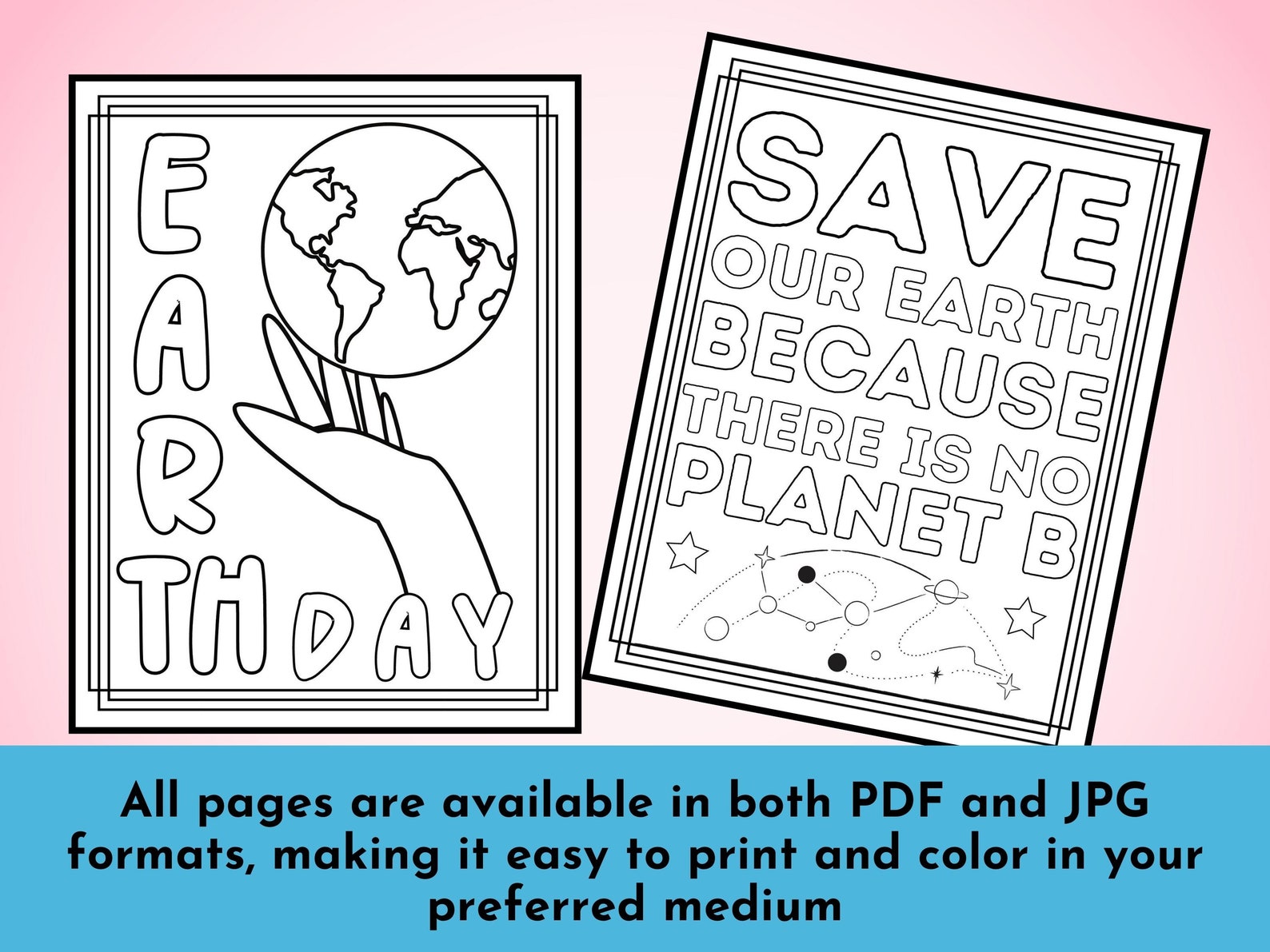 Printable Earth Day Coloring Pages | Earth Day Coloring Sheets | Earth ...