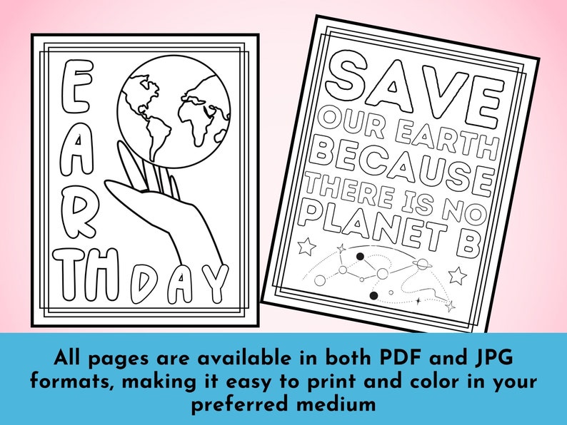 Printable Earth Day Coloring Pages | Earth Day Coloring Sheets | Earth ...