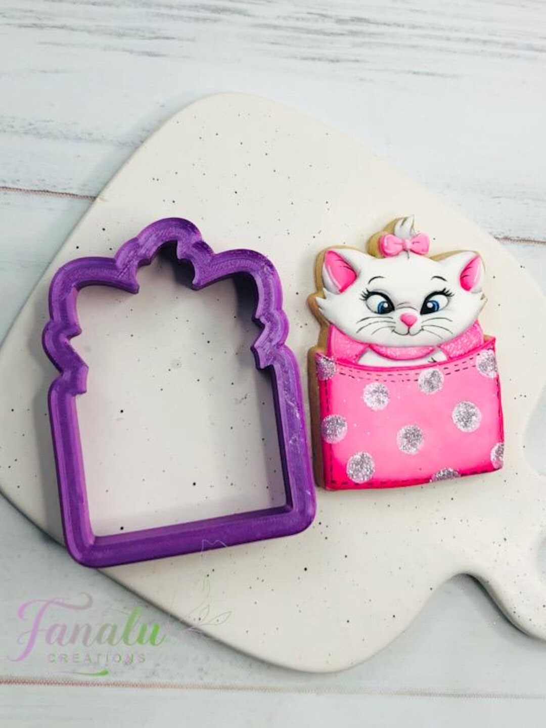 Marie the Cat Cookie Cutter STL File - Etsy