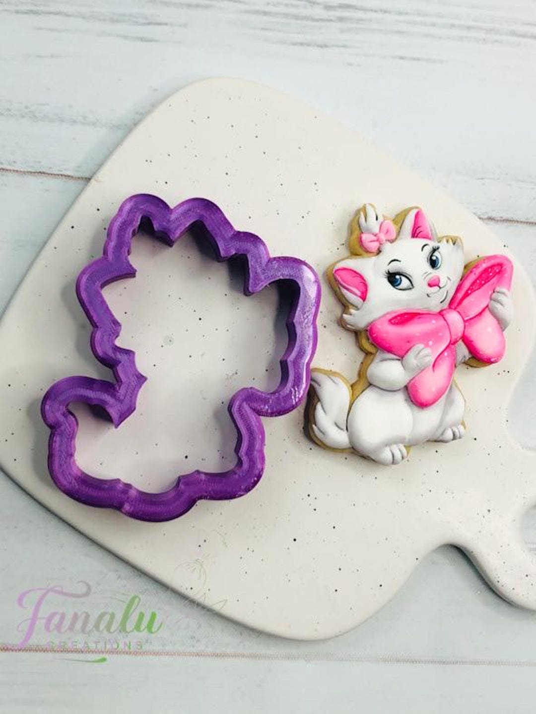 Marie the Cat Cookie Cutter STL File - Etsy