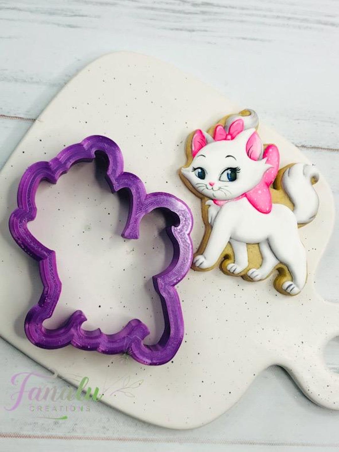 Marie the Cat Cookie Cutter STL File - Etsy