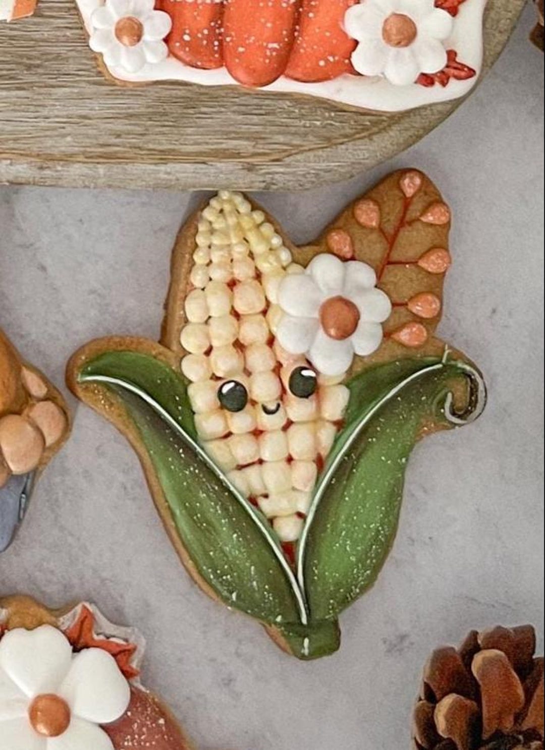 Fall Corn Cob Cookie Cutter STL File: Thanksgiving Baking (digital ...