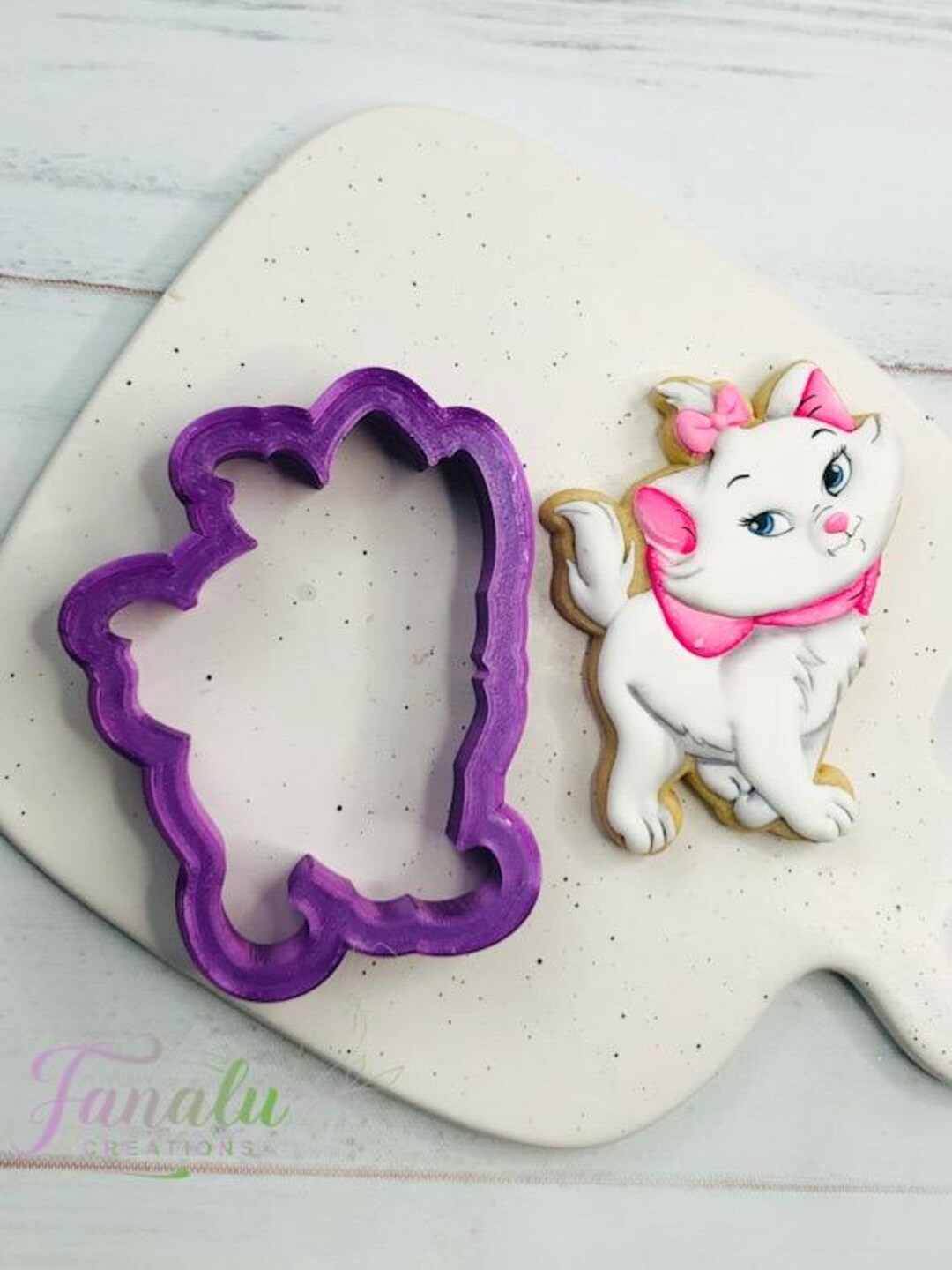 Marie the Cat Cookie Cutter STL File - Etsy
