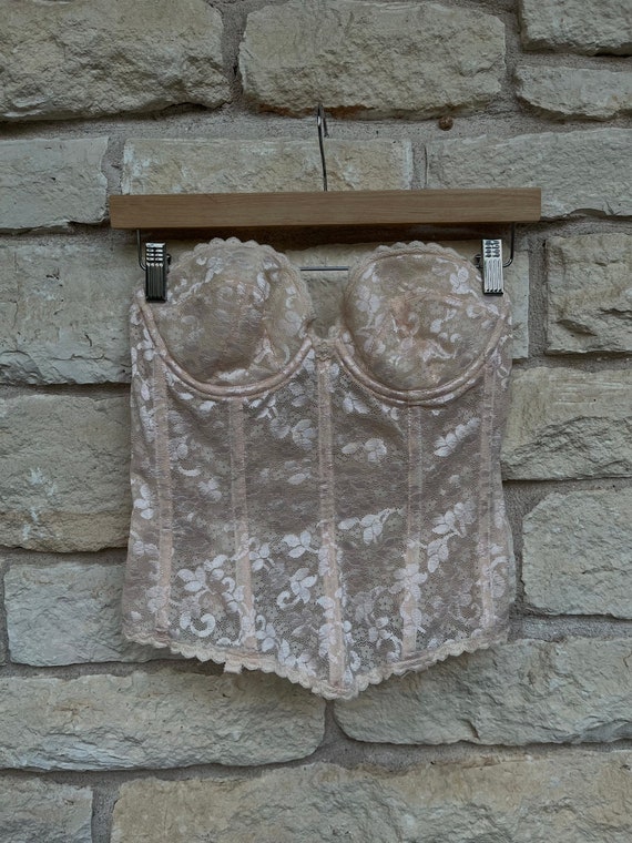 60s pink bustier - Gem
